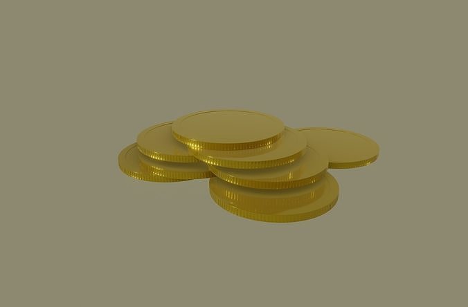 Gold Coin 3D model | CGTrader