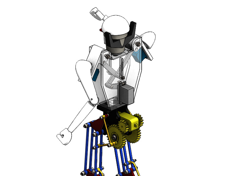 Humanoid Robot 3D model 3D printable | CGTrader