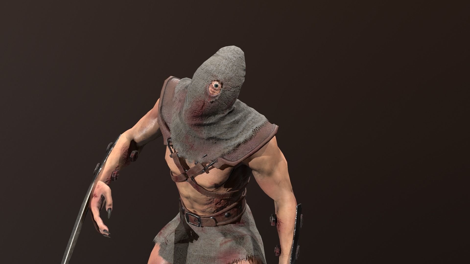 3D model Cyclops Monster Low-poly 3D model VR / AR / low-poly | CGTrader