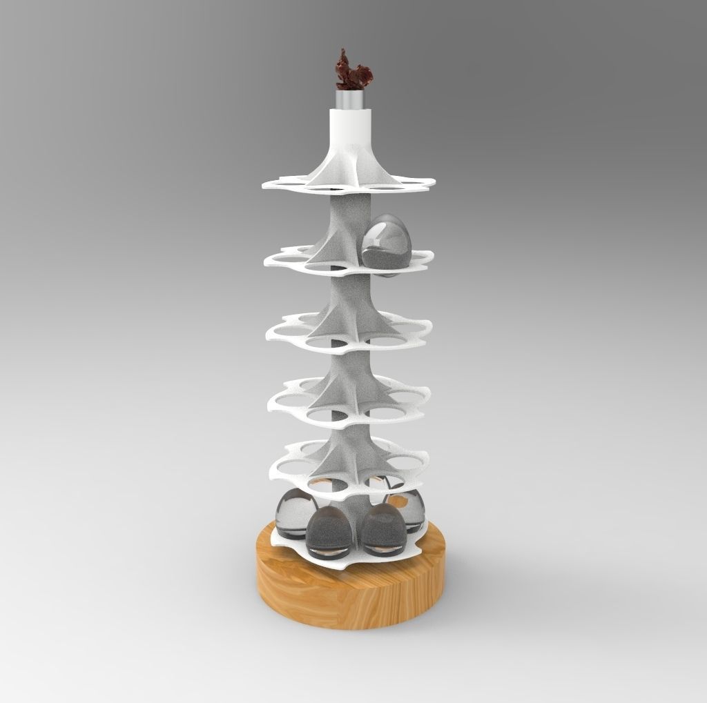 Egg tower 3D model 3D printable | CGTrader
