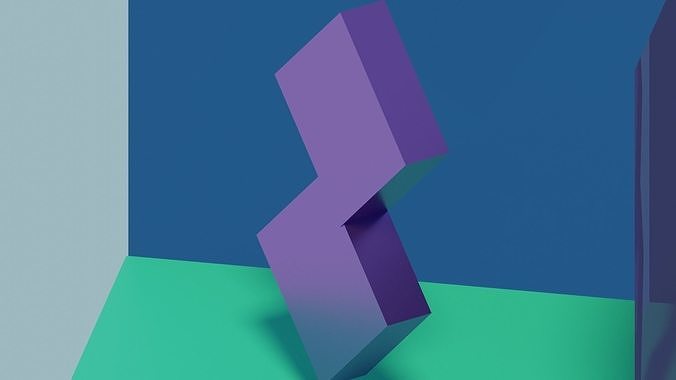 Simple Abstract Statue free VR / AR / low-poly 3D model | CGTrader