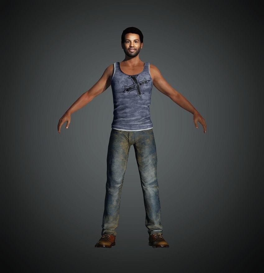 Unity Digital Human HS003 free 3D model animated rigged | CGTrader