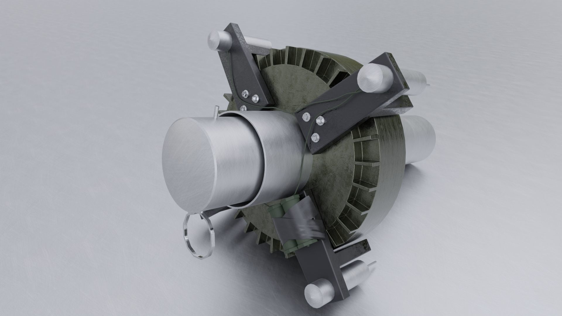 Fuze Cluster Charge 3D model | CGTrader