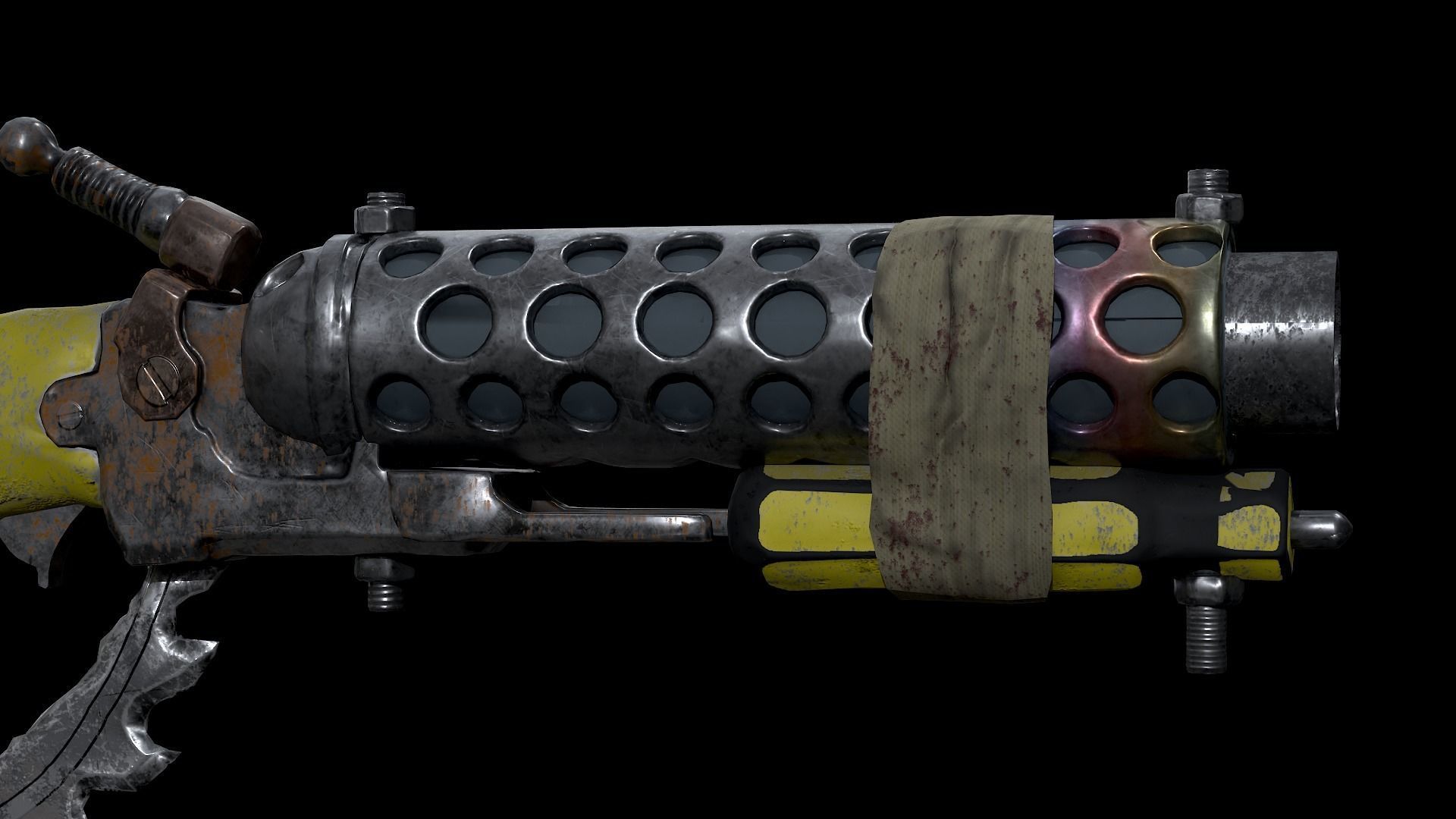 Saw Shotgun free VR / AR / low-poly 3D model | CGTrader