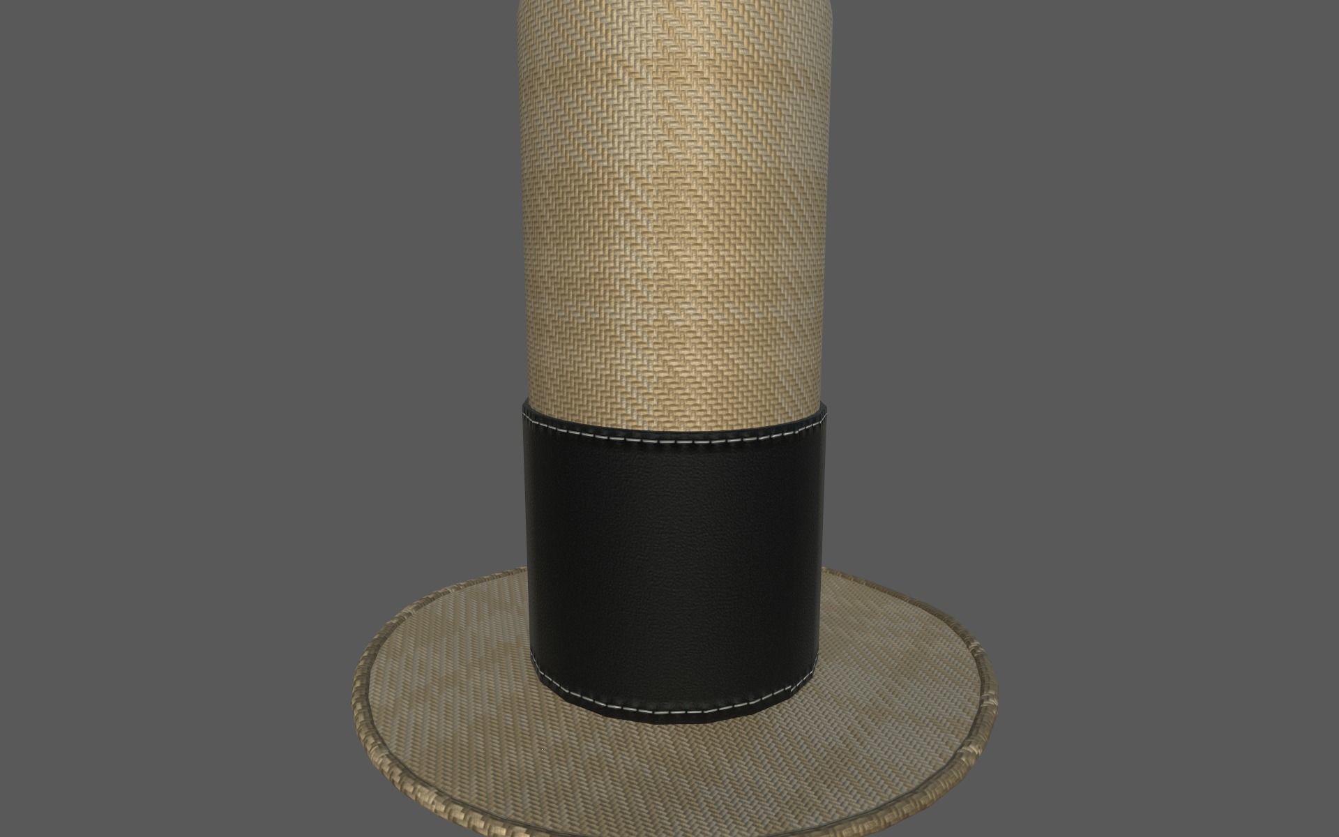 3D model Ten gallon hat VR / AR / low-poly | CGTrader