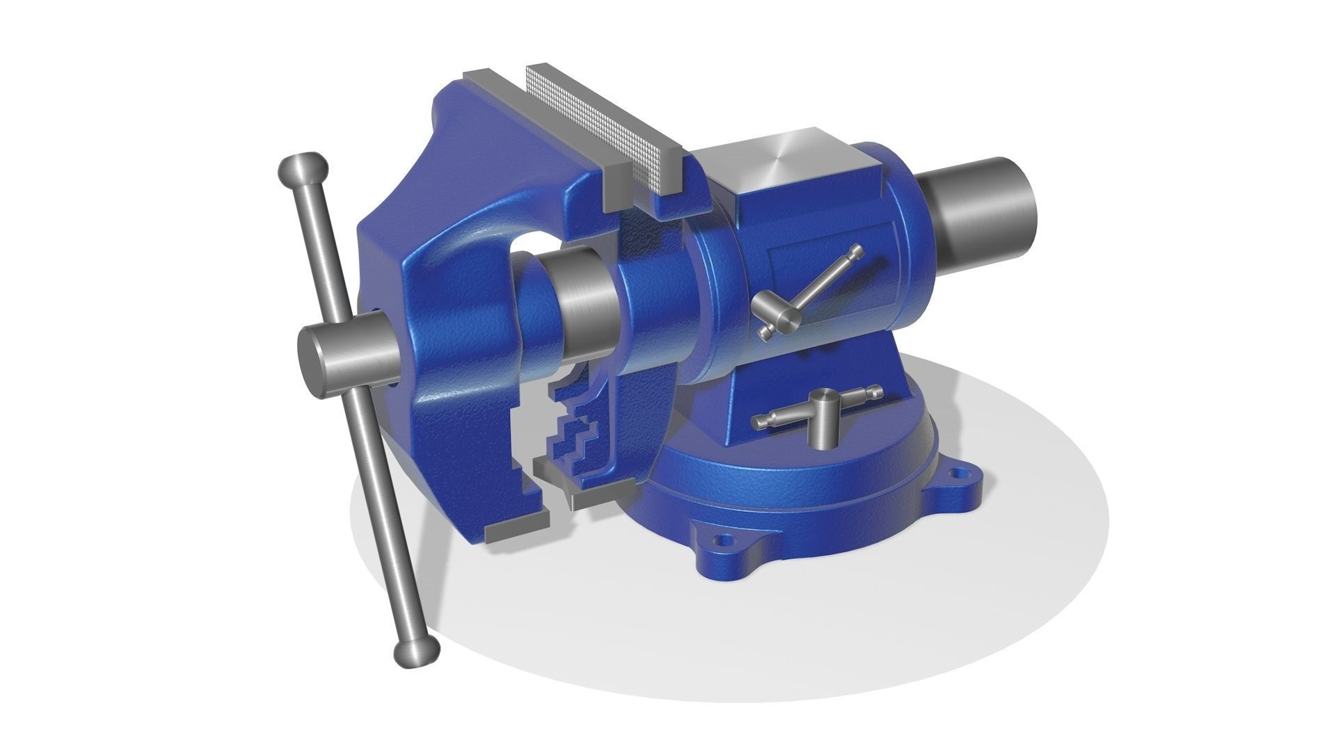 Locksmith vise 2 3D model | CGTrader