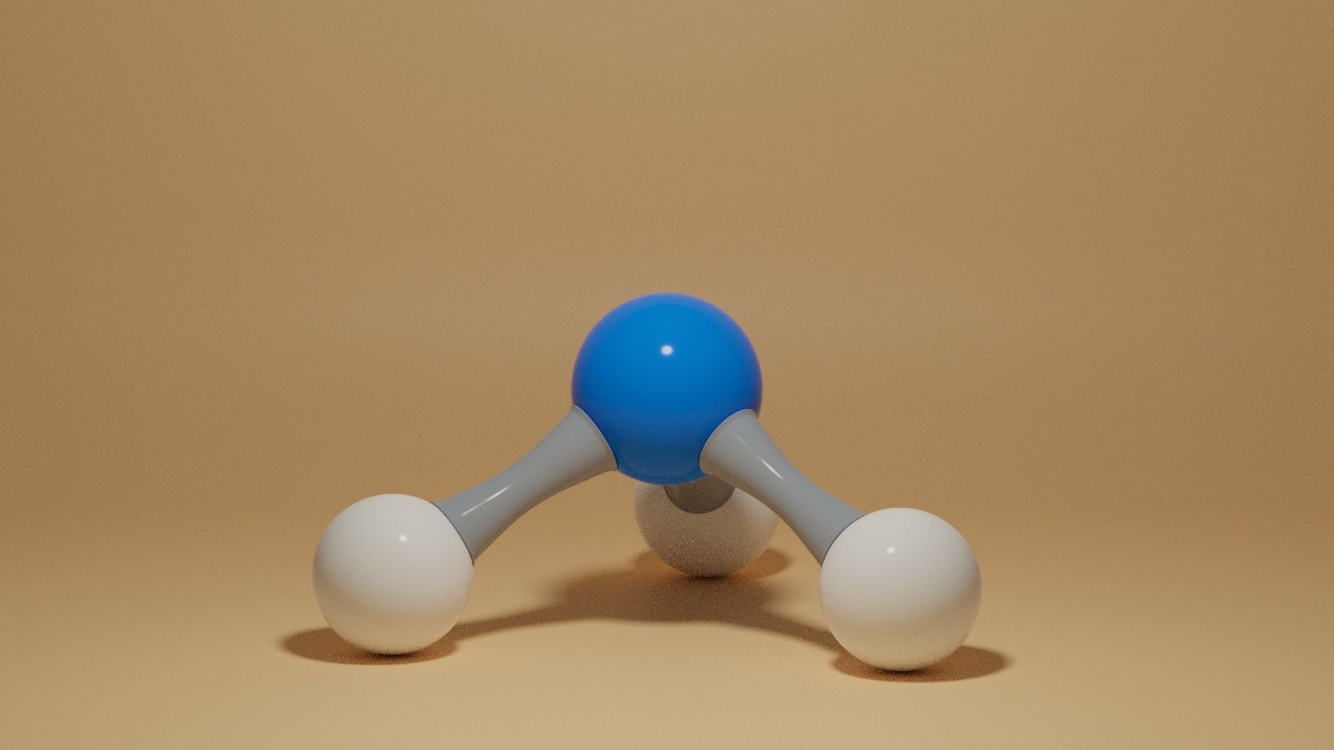 3D model Ammonia Molecule NH3 VR / AR / low-poly | CGTrader