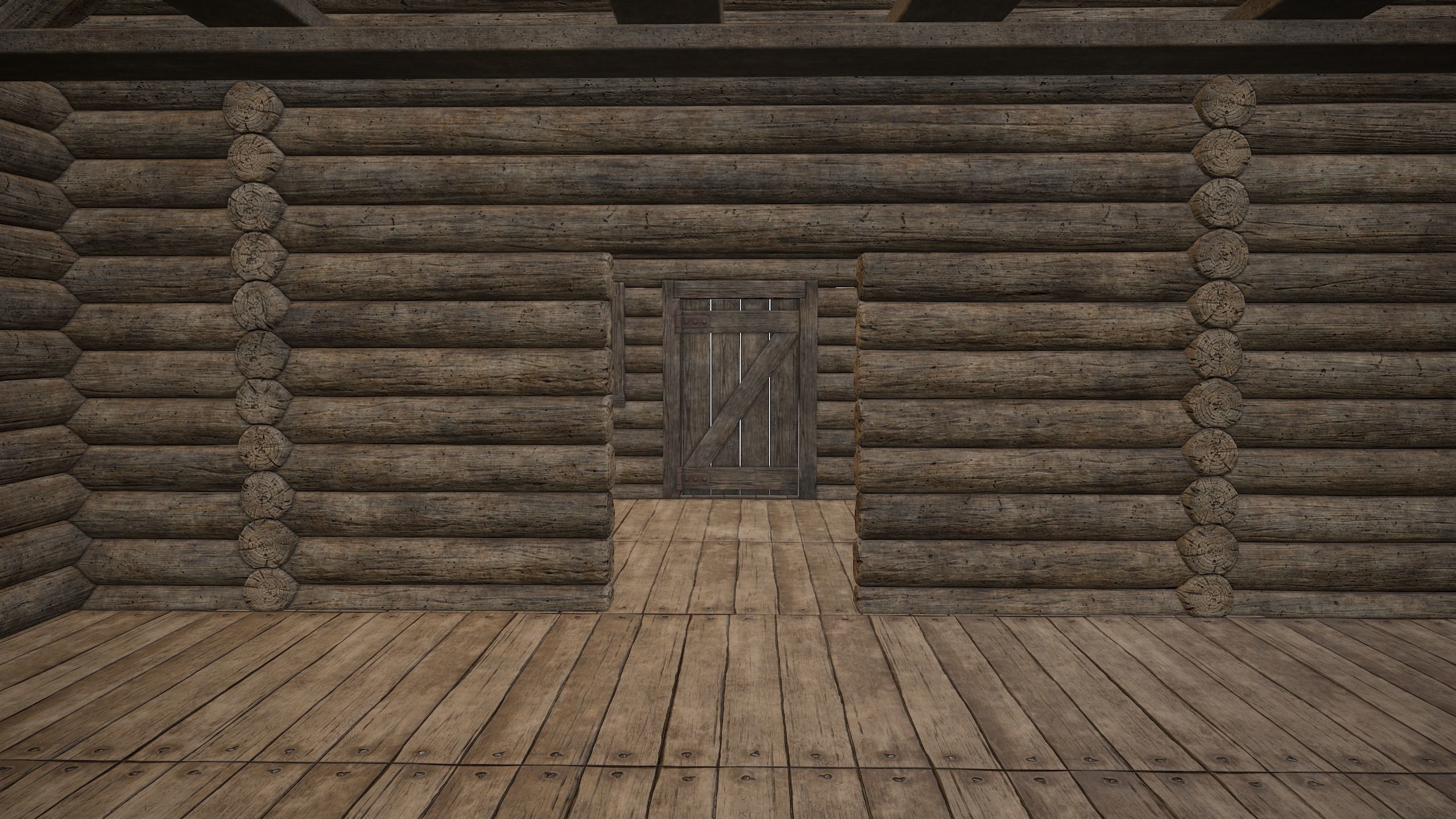 3D model Old hut VR / AR / low-poly | CGTrader