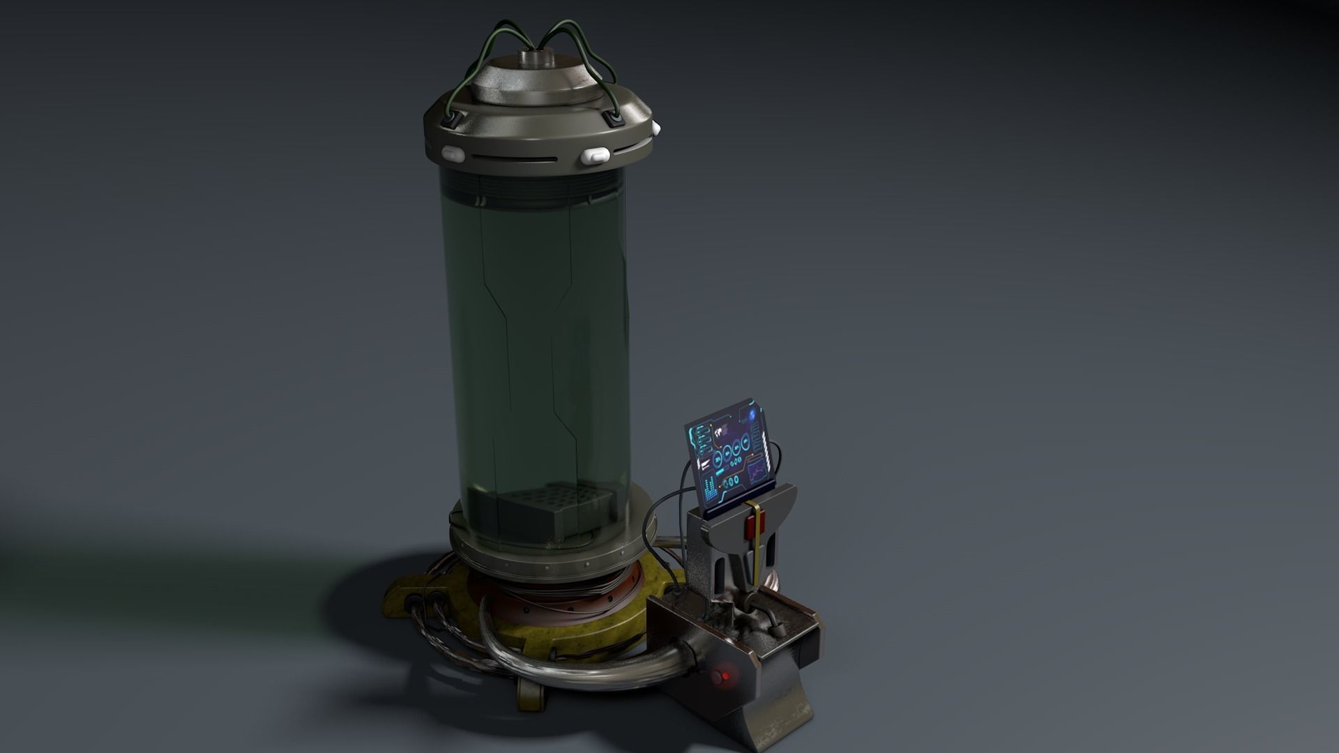 3D model capsule of the future human capsule | CGTrader