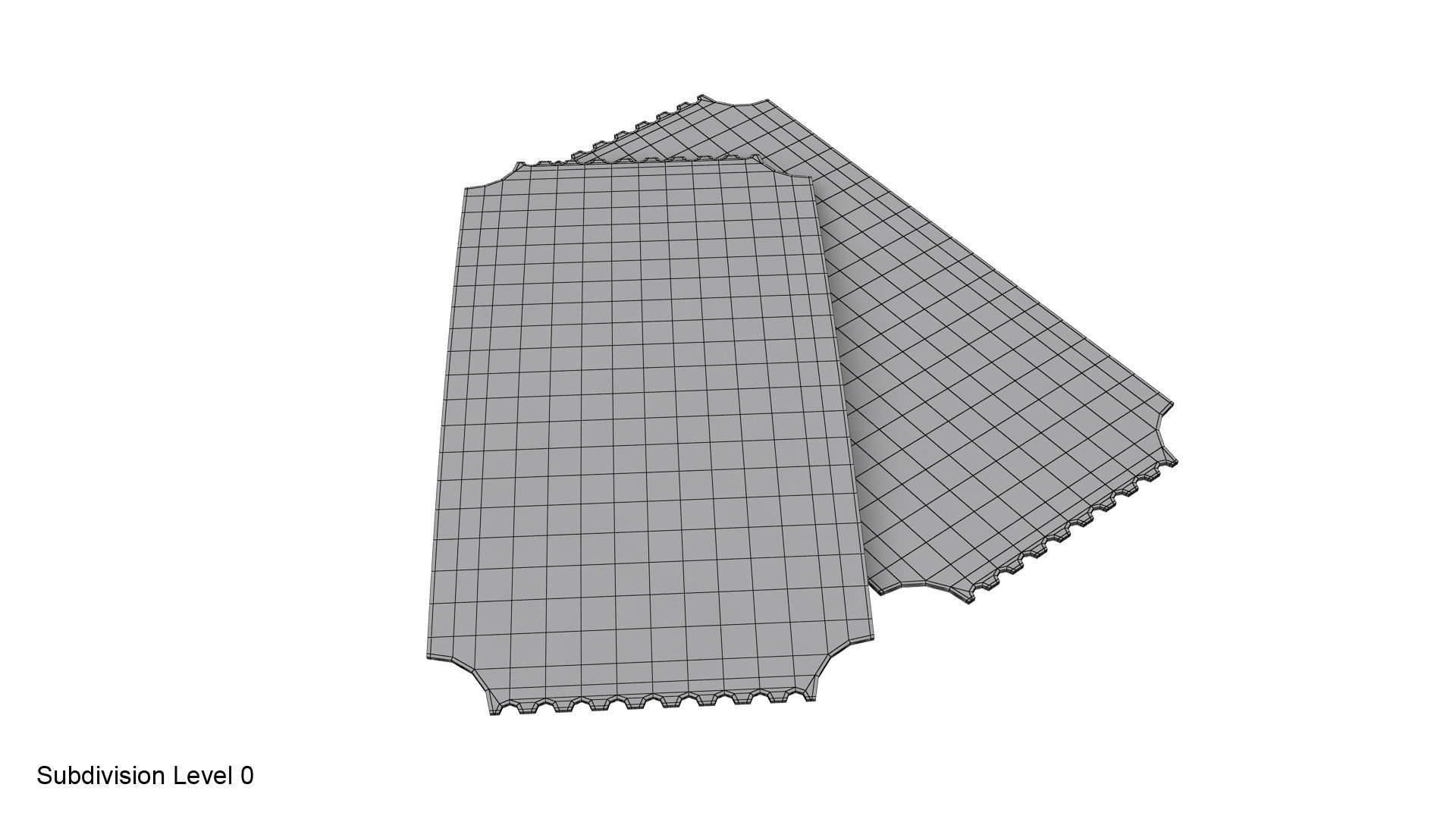 Golden ticket 3D model | CGTrader