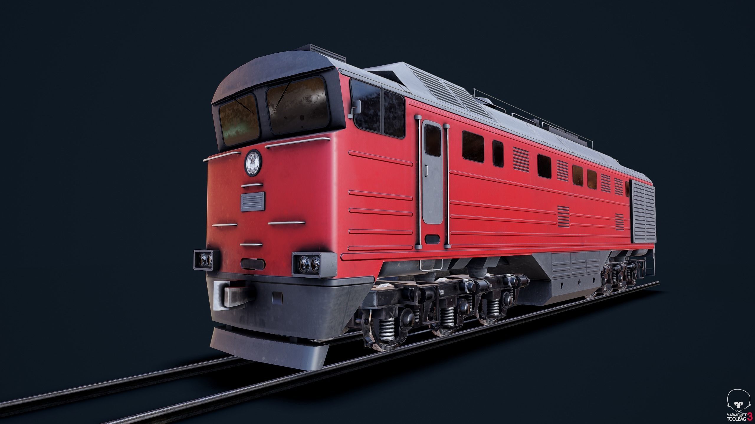 3D model Russian train VR / AR / low-poly | CGTrader