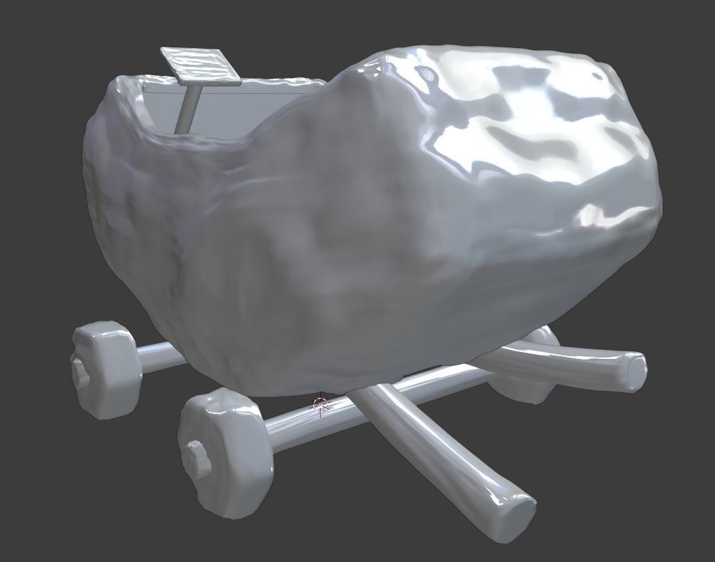 3D model Race Car 01 Stone Car VR / AR / low-poly | CGTrader