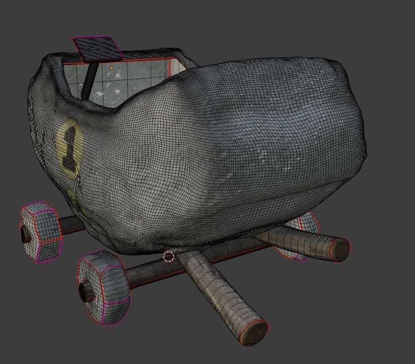 3D model Race Car 01 Stone Car VR / AR / low-poly | CGTrader