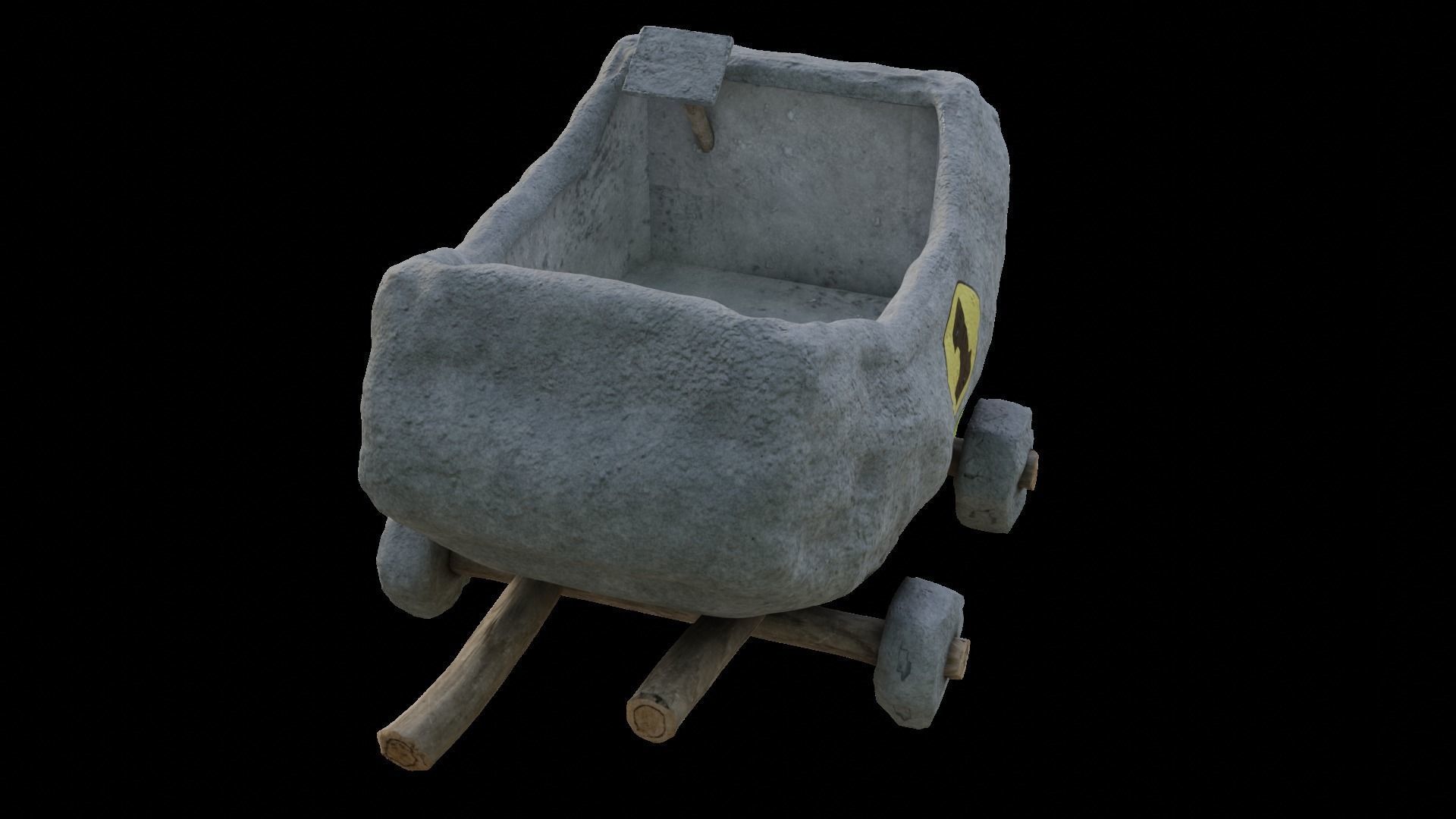 3D model Race Car 01 Stone Car VR / AR / low-poly | CGTrader