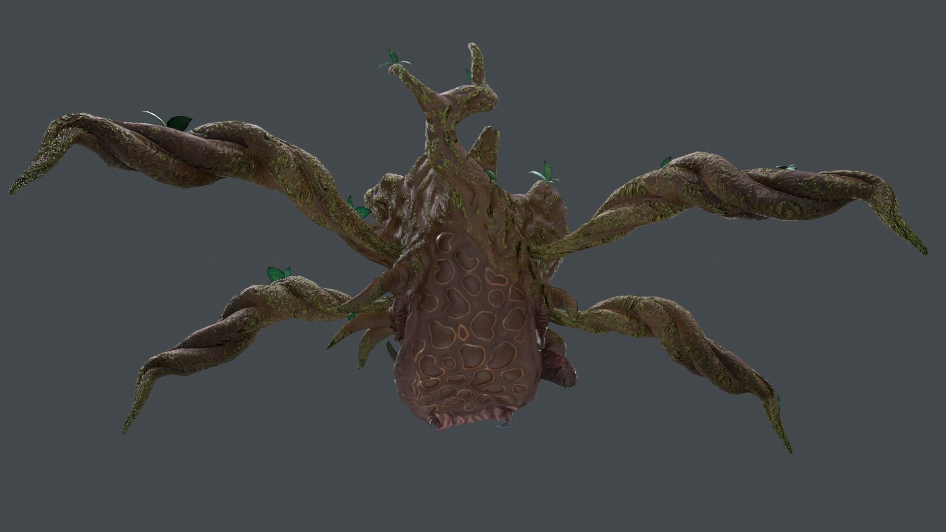 3D model Monster Stump VR / AR / low-poly | CGTrader