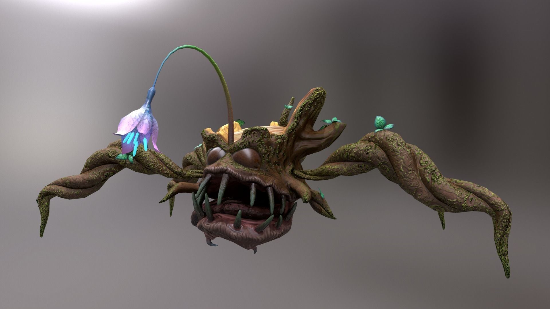 3D model Monster Stump VR / AR / low-poly | CGTrader