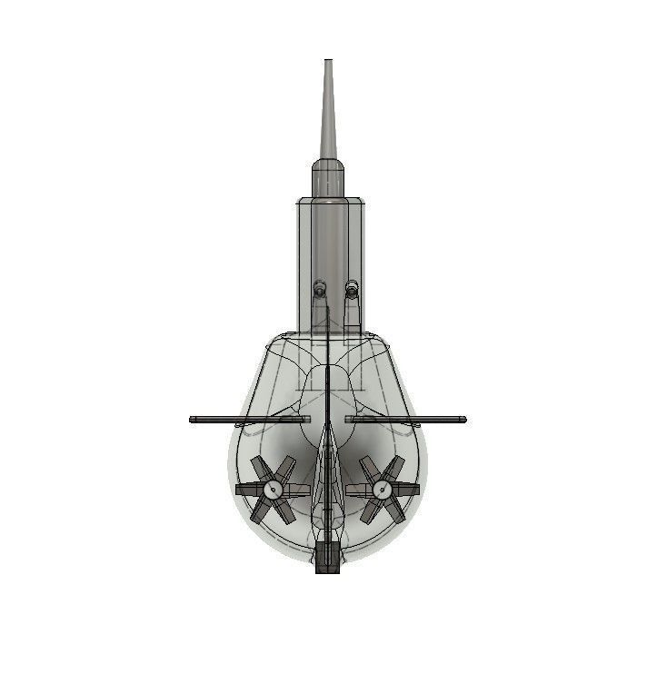 WWII Japanese Submarine I 201 3D model 3D printable | CGTrader