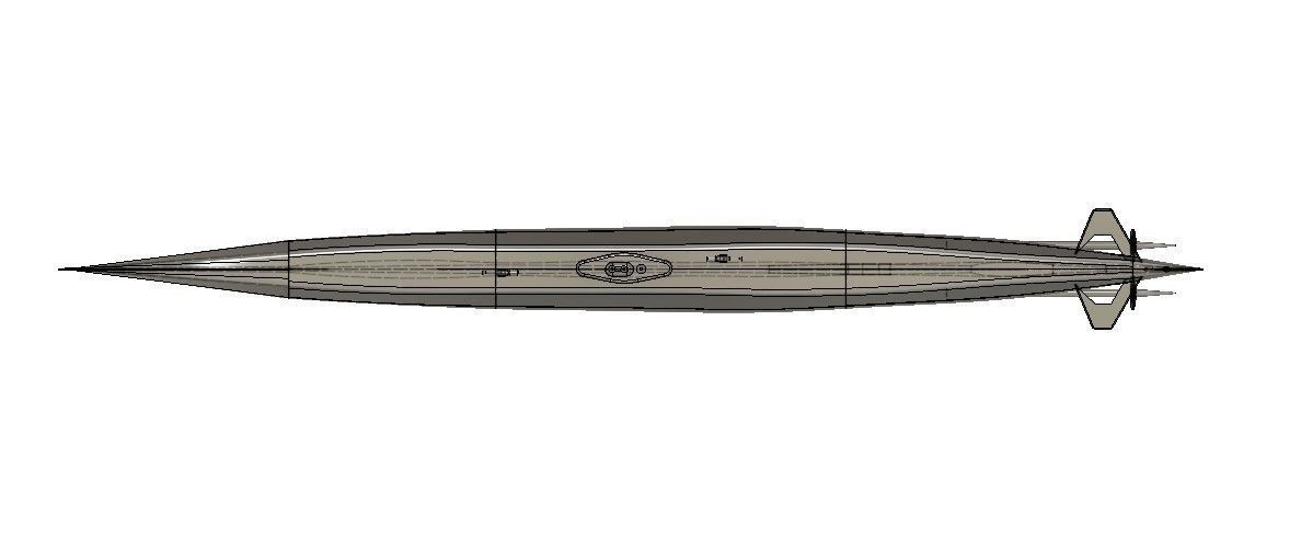 WWII Japanese Submarine I 201 3D model 3D printable | CGTrader