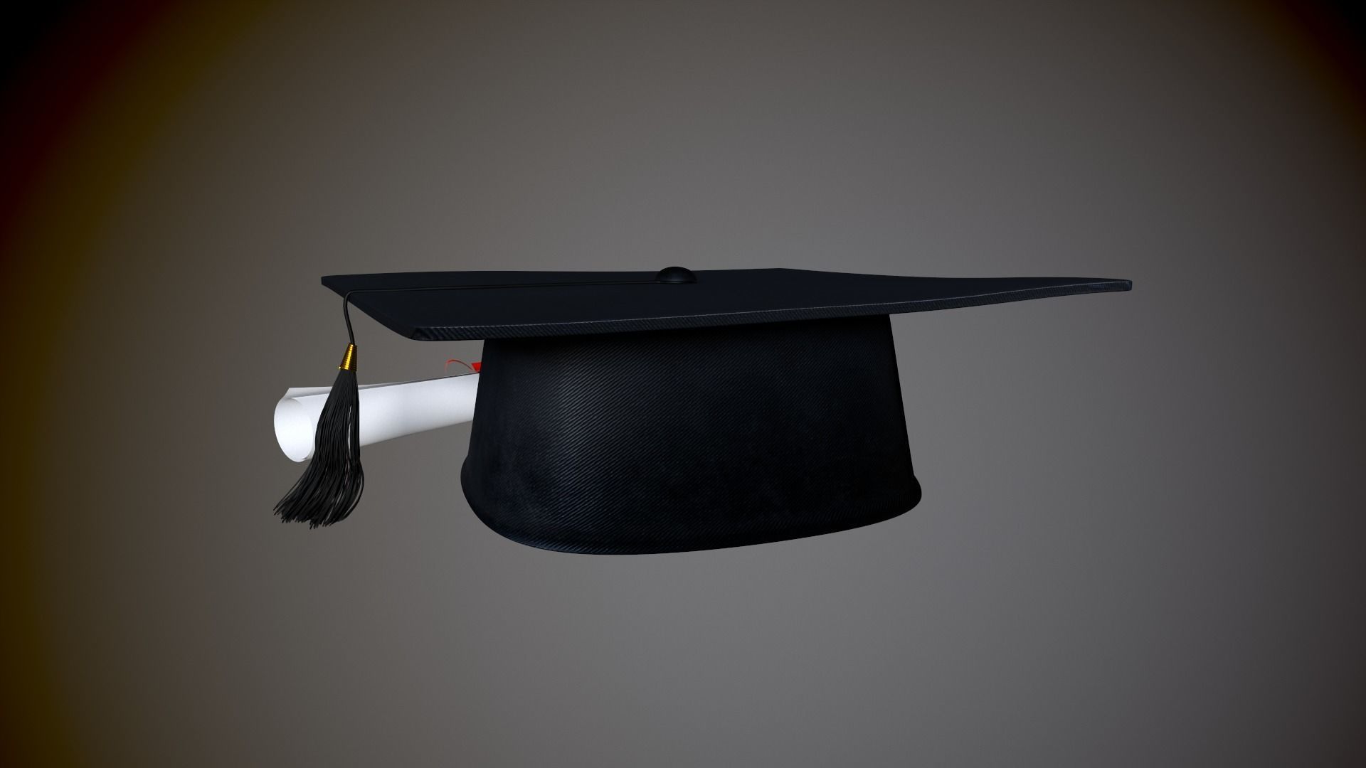 3D model Graduation Cap VR / AR / low-poly | CGTrader