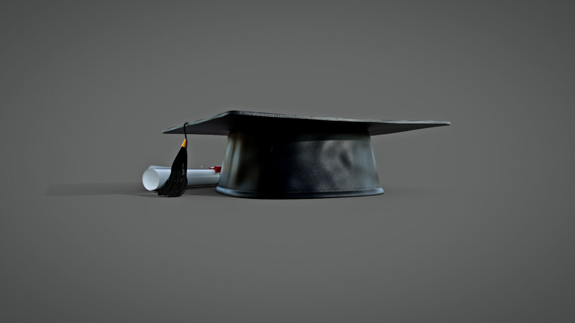 3D model Graduation Cap VR / AR / low-poly | CGTrader
