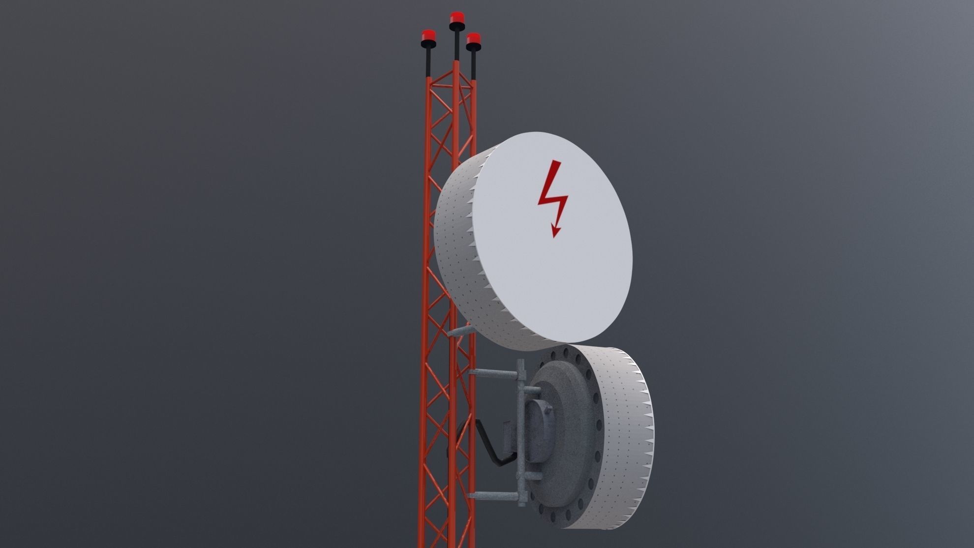 Cellphone Tower 3D model | CGTrader