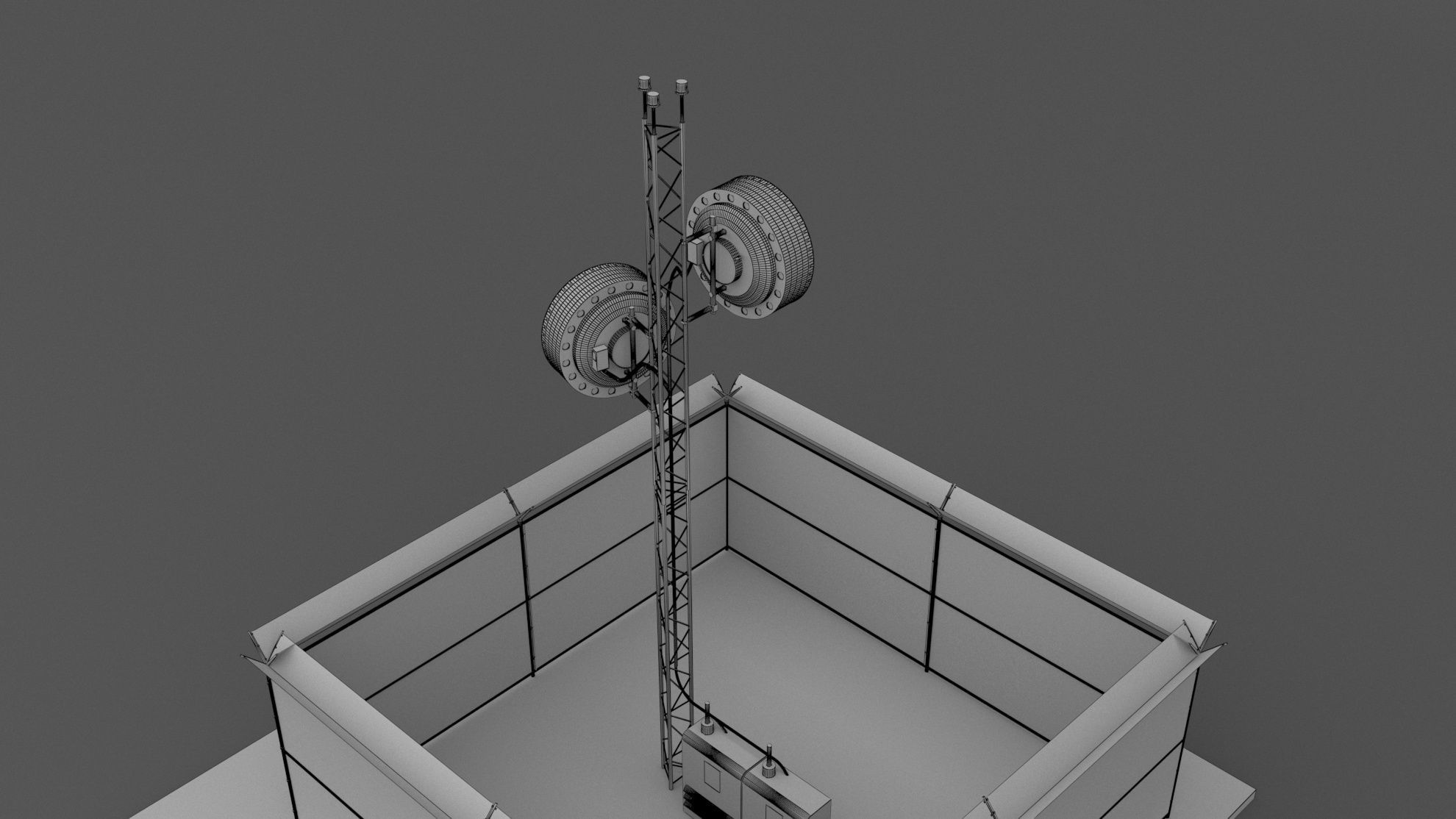 Cellphone Tower 3D model | CGTrader