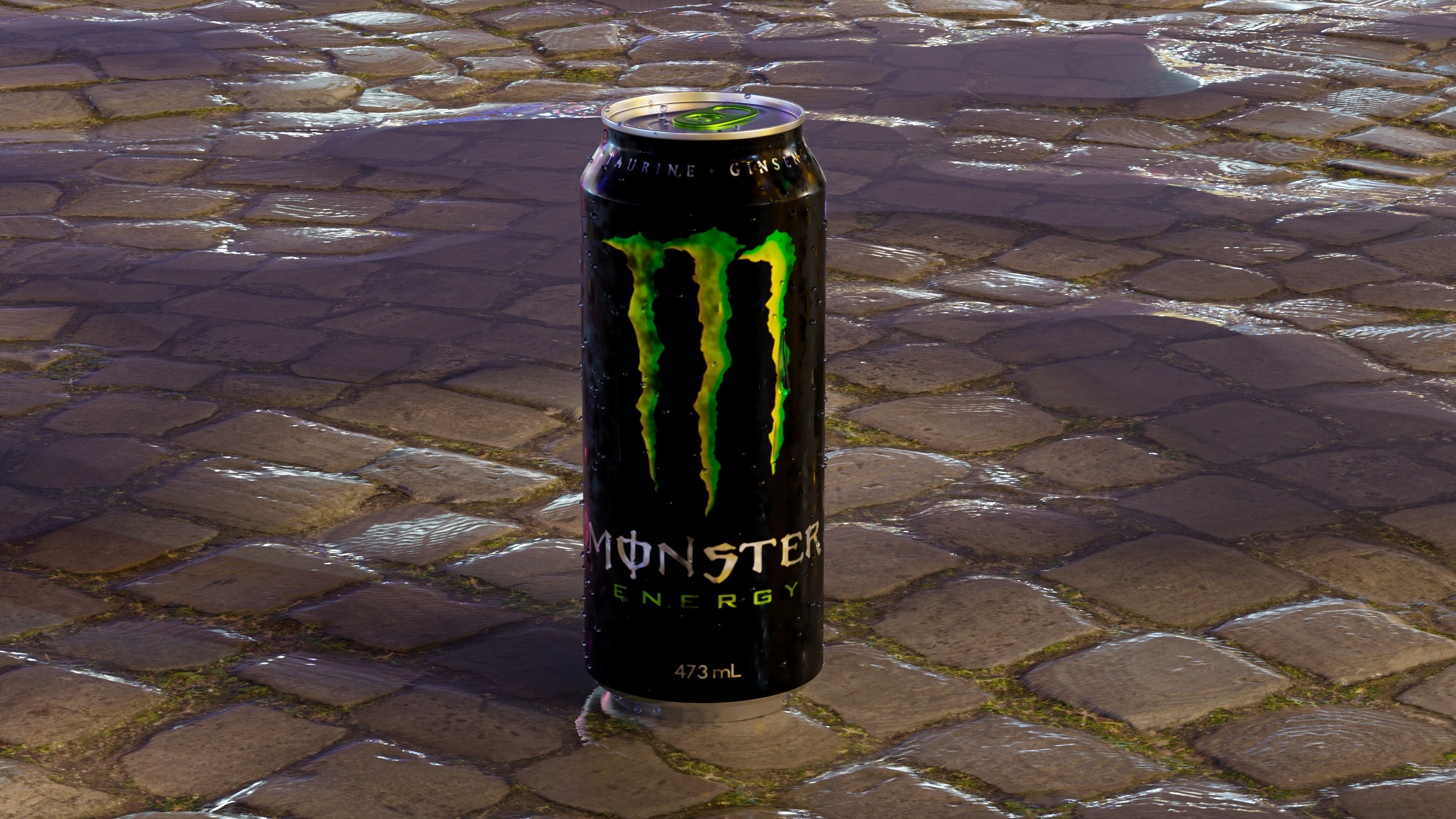 Monster Energy - FREE IN DESCRIPTION free 3D model | CGTrader