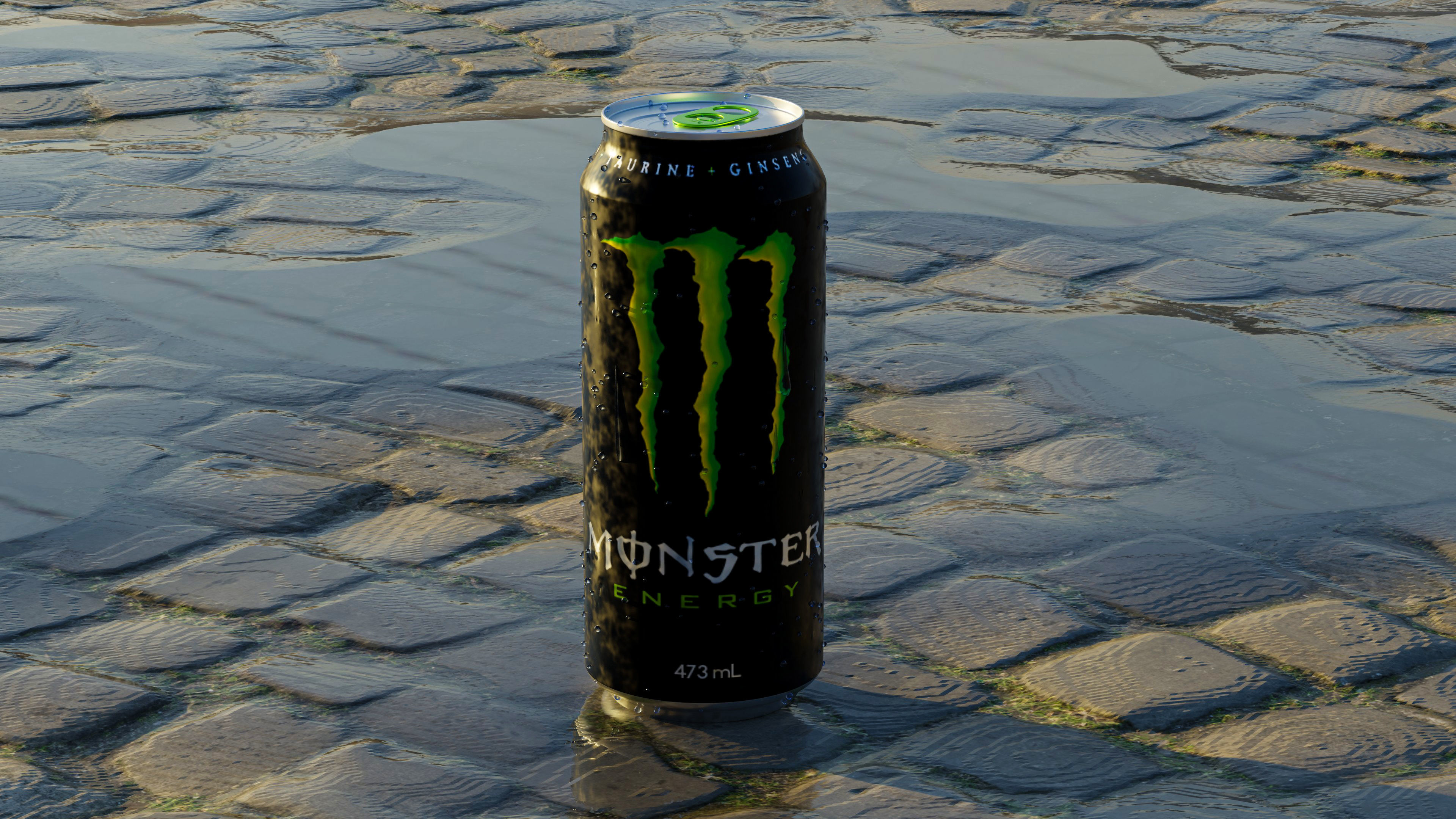 Monster Energy - FREE IN DESCRIPTION free 3D model | CGTrader