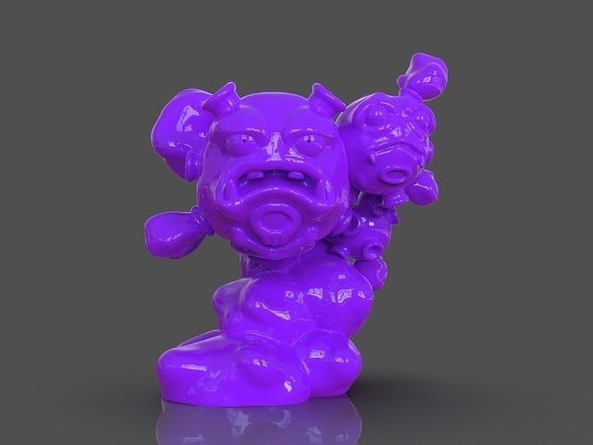 Pokemon Weezing 3D Print 3D model 3D printable | CGTrader