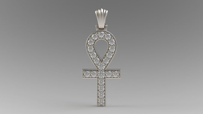 Anhk Amulet 3D model 3D printable | CGTrader