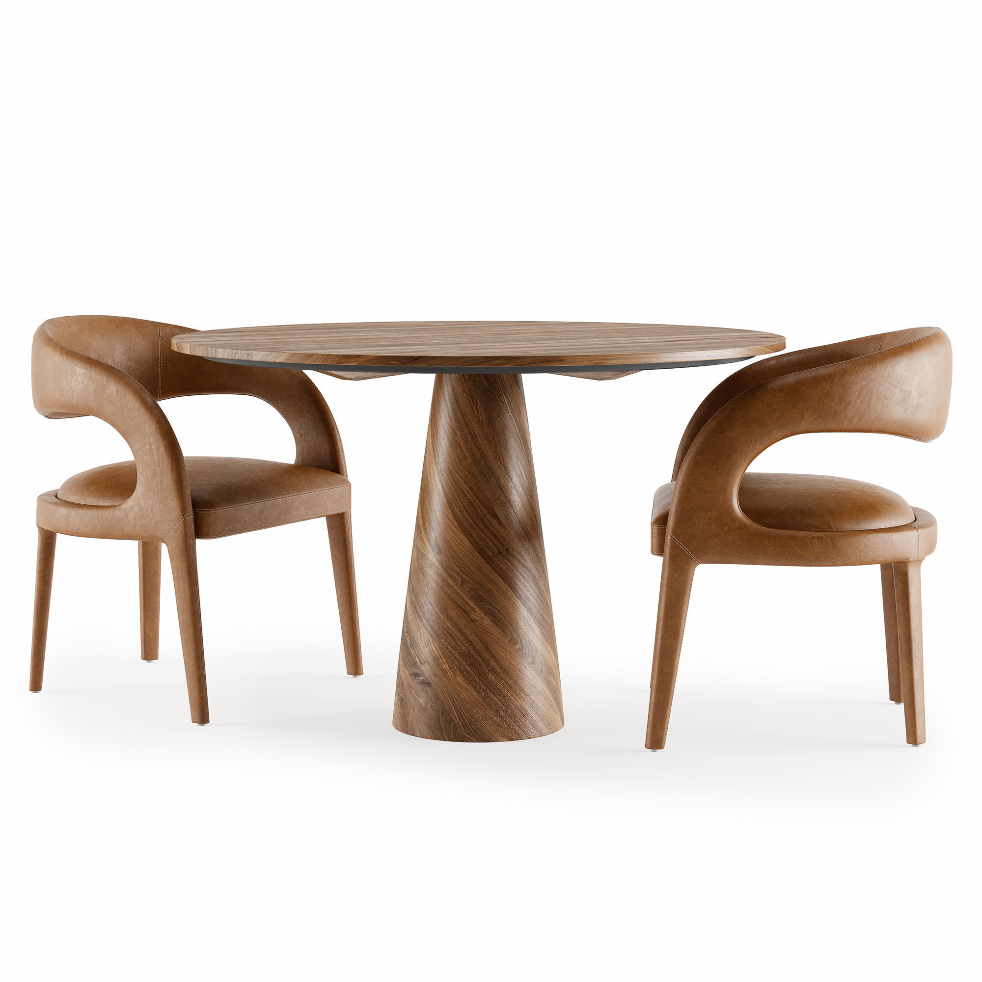 Baccarat Dining Table and Pierre Chair 3D model | CGTrader