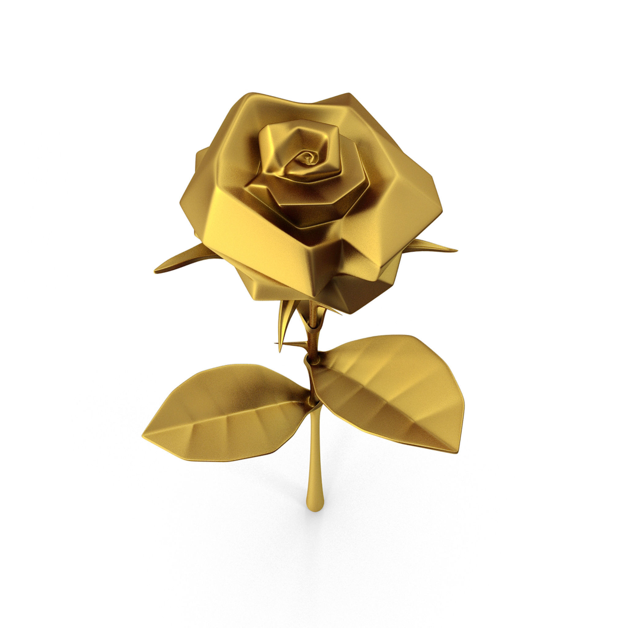Rose Gold 3D model | CGTrader