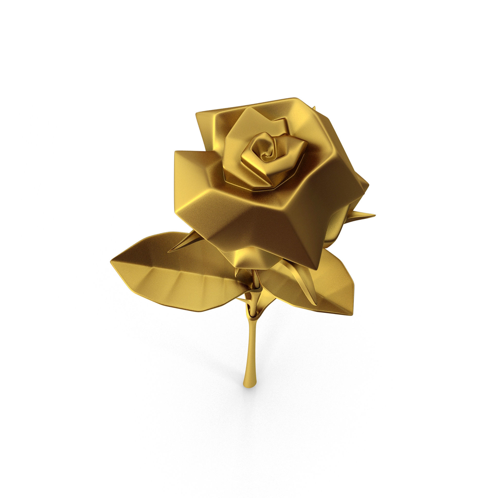 Rose Gold 3D model | CGTrader