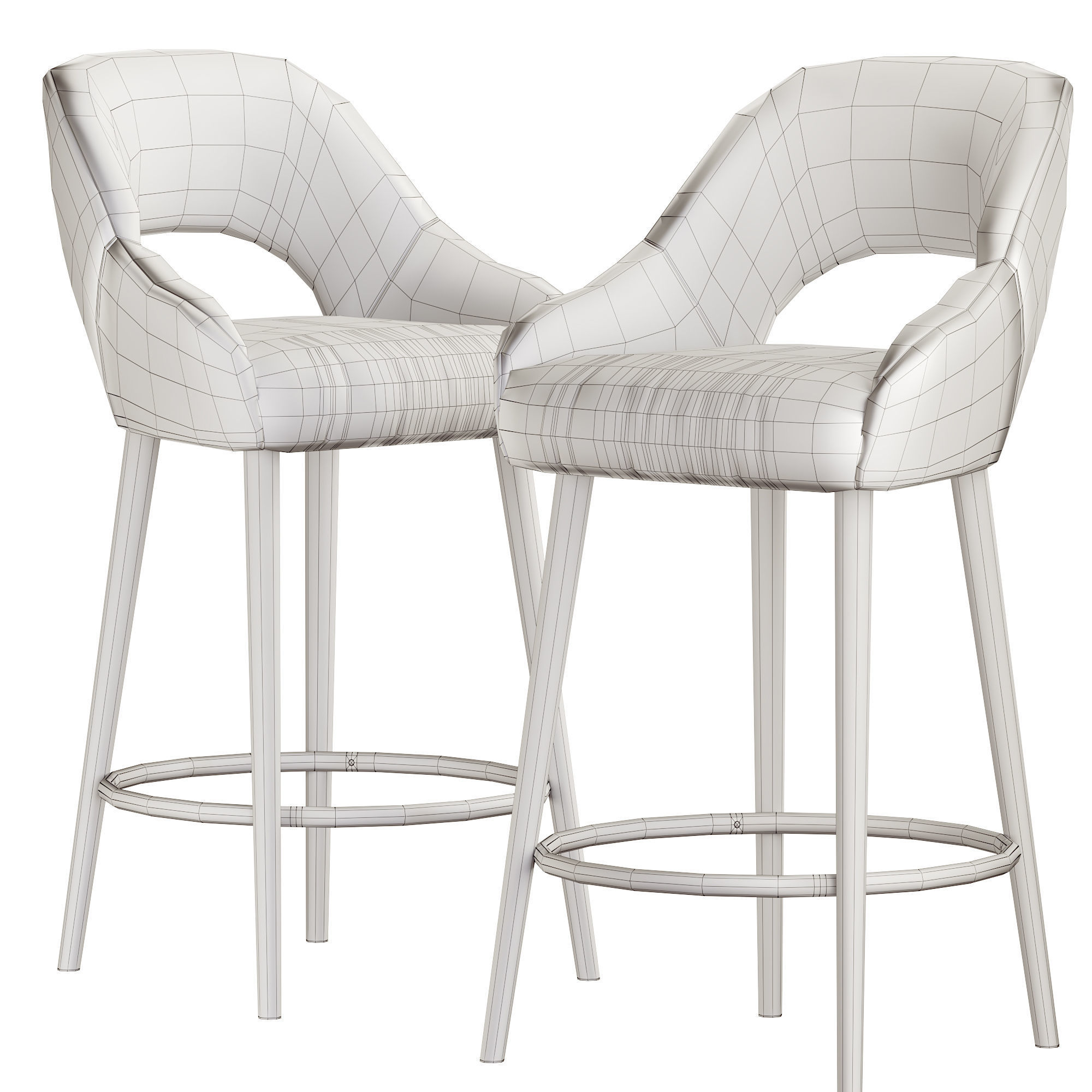 Lola bar stool mambo 3D model | CGTrader