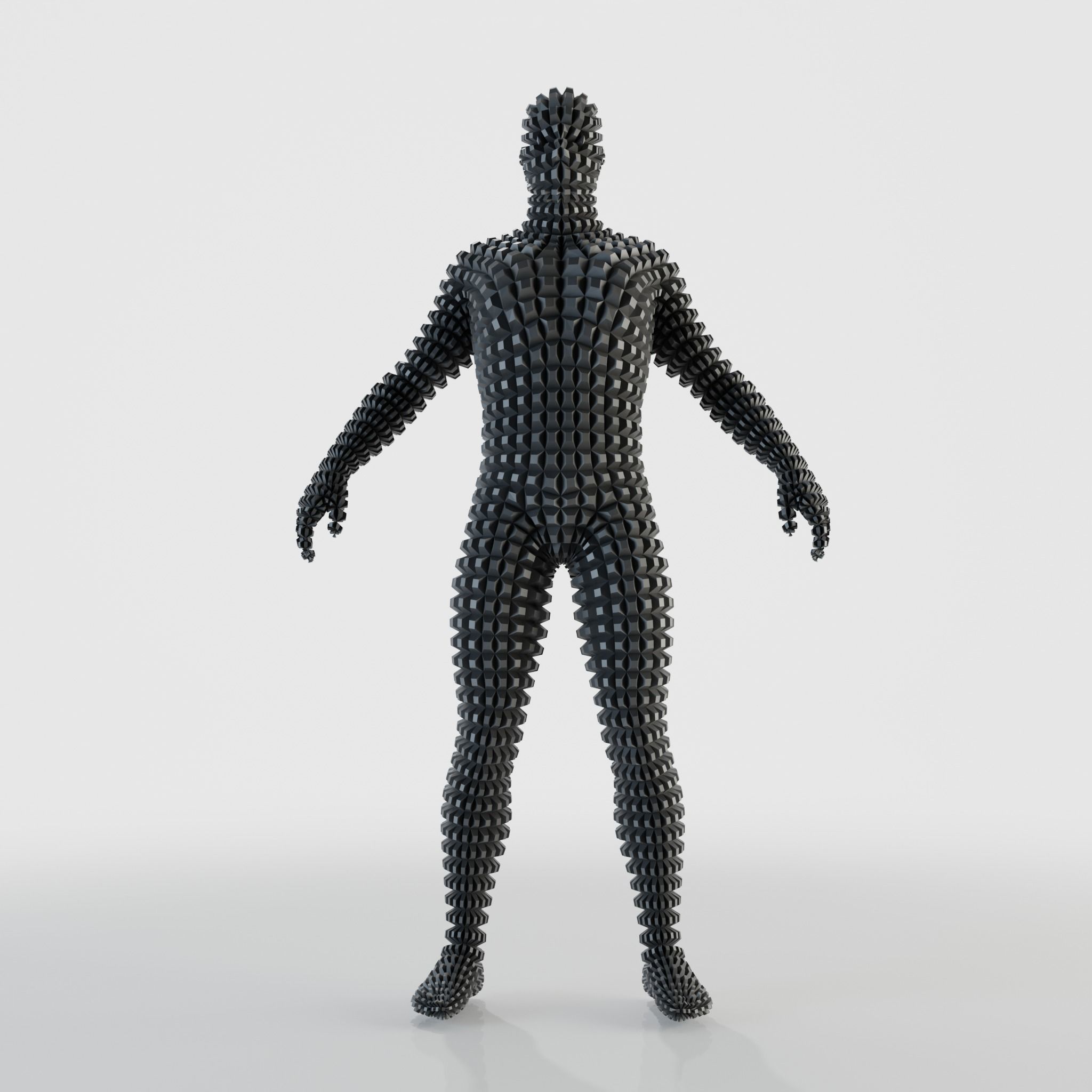 Human Abstract Shape 3D model | CGTrader