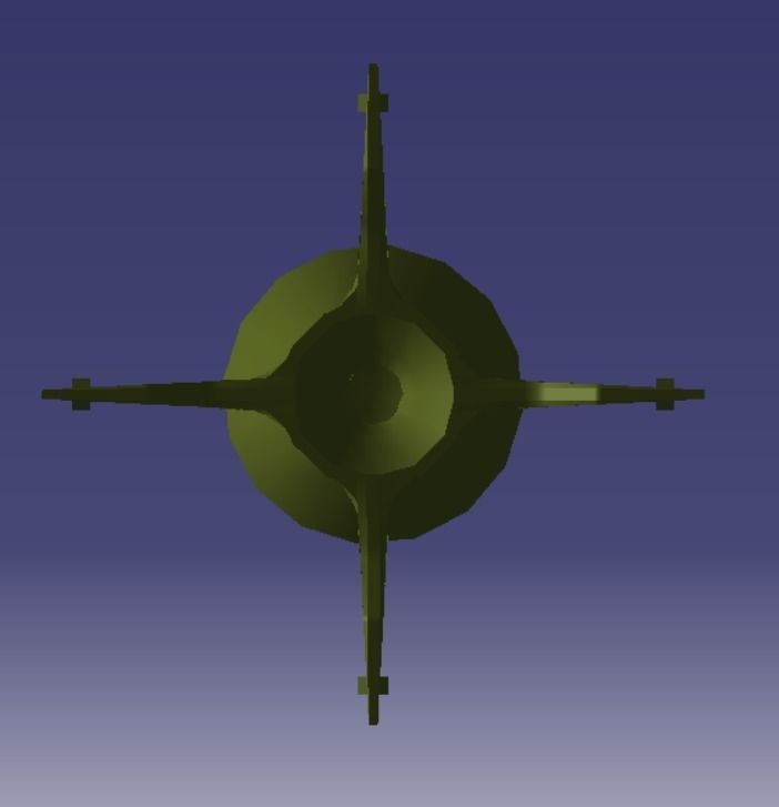 Missile V2 3D model 3D printable | CGTrader