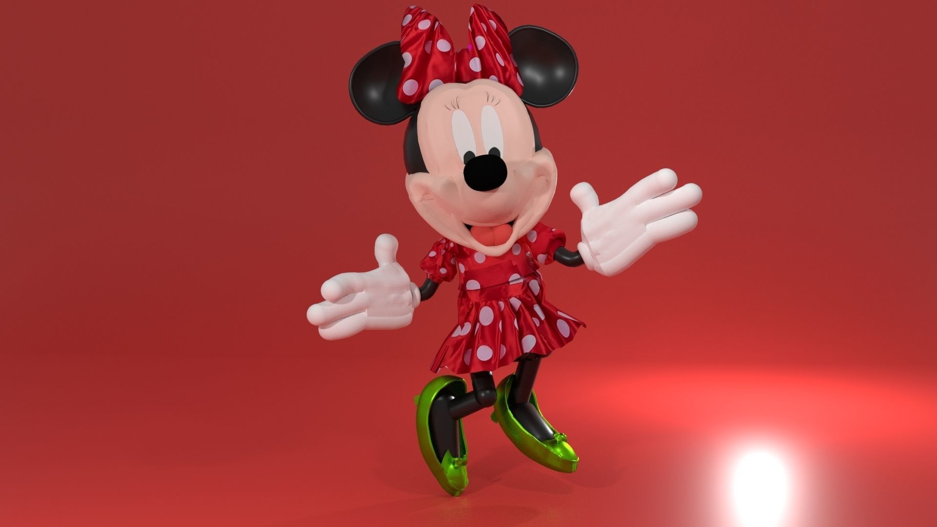 Minnie Mouse 3D model | CGTrader