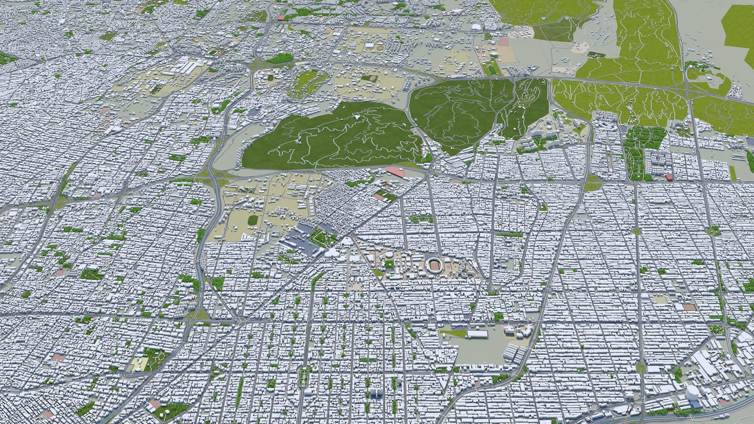 3D model Tehran City Iran VR / AR / low-poly | CGTrader