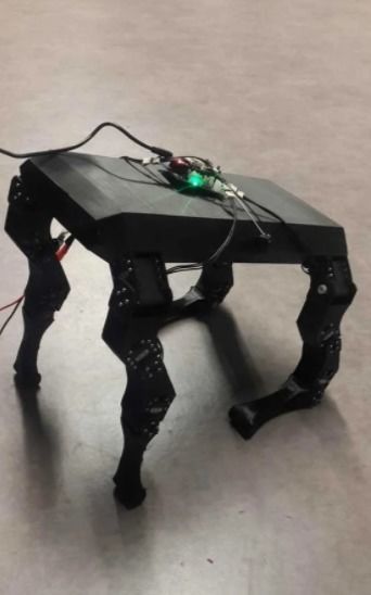 Printable Quadruped arduino and raspberry quadruped robotics 3D model ...