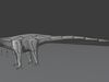 Diplodocus dinosaur 3D model rigged | CGTrader