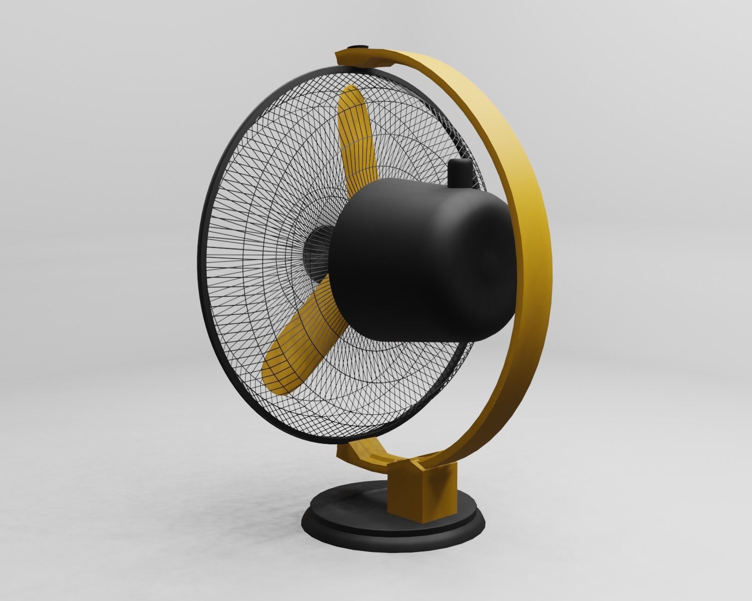 Table Fan low poly free VR / AR / low-poly 3D model | CGTrader