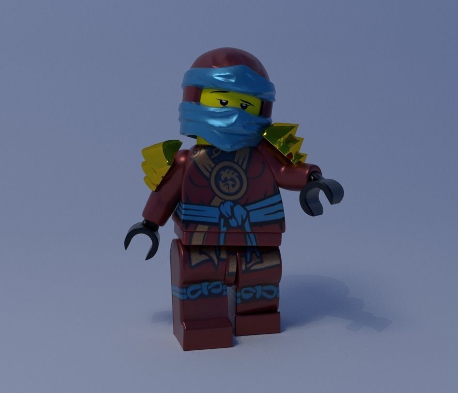Nia Ninjago Model 3D model rigged | CGTrader