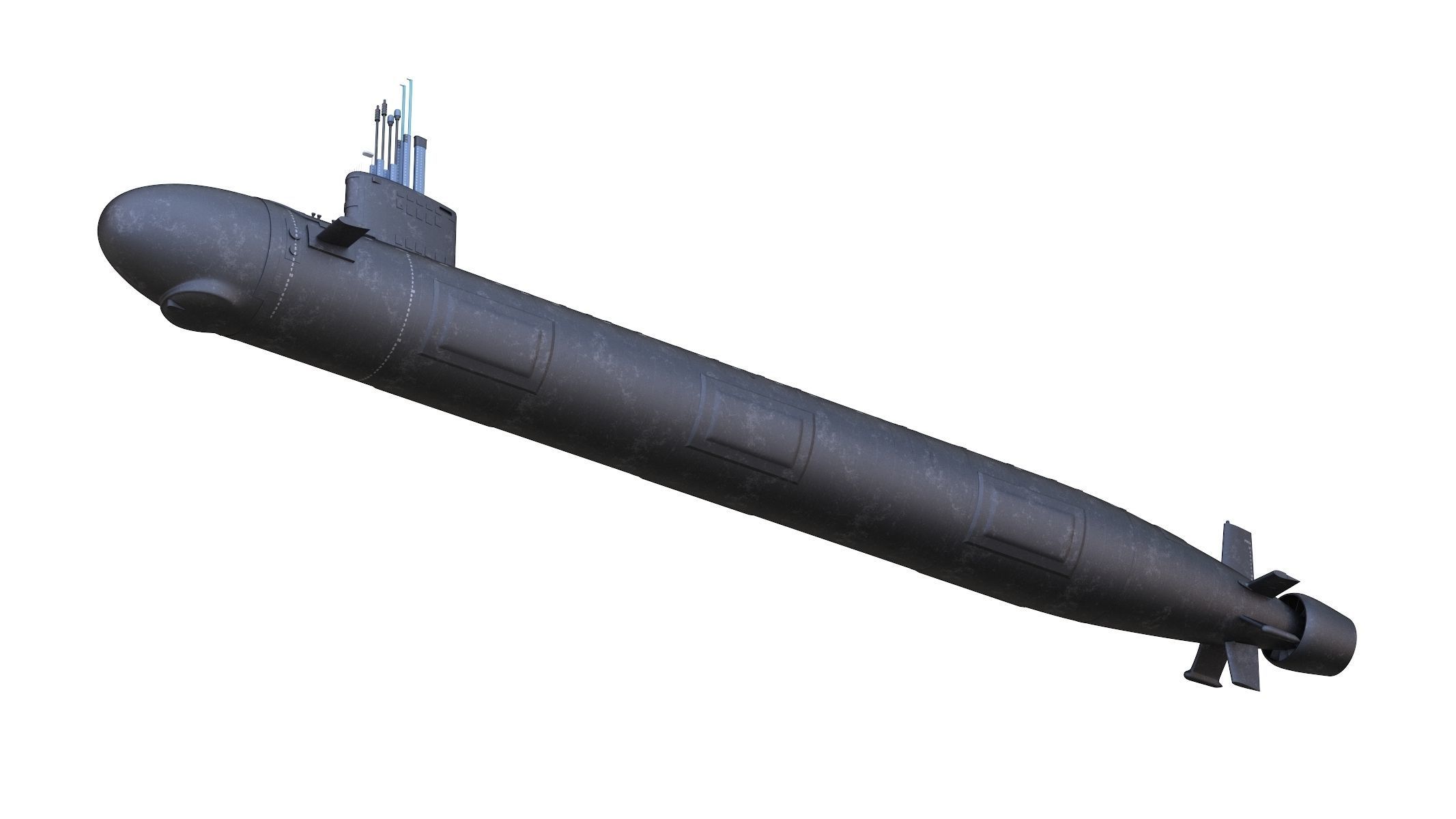 US Submarine Virginia SSN-774 3D model | CGTrader
