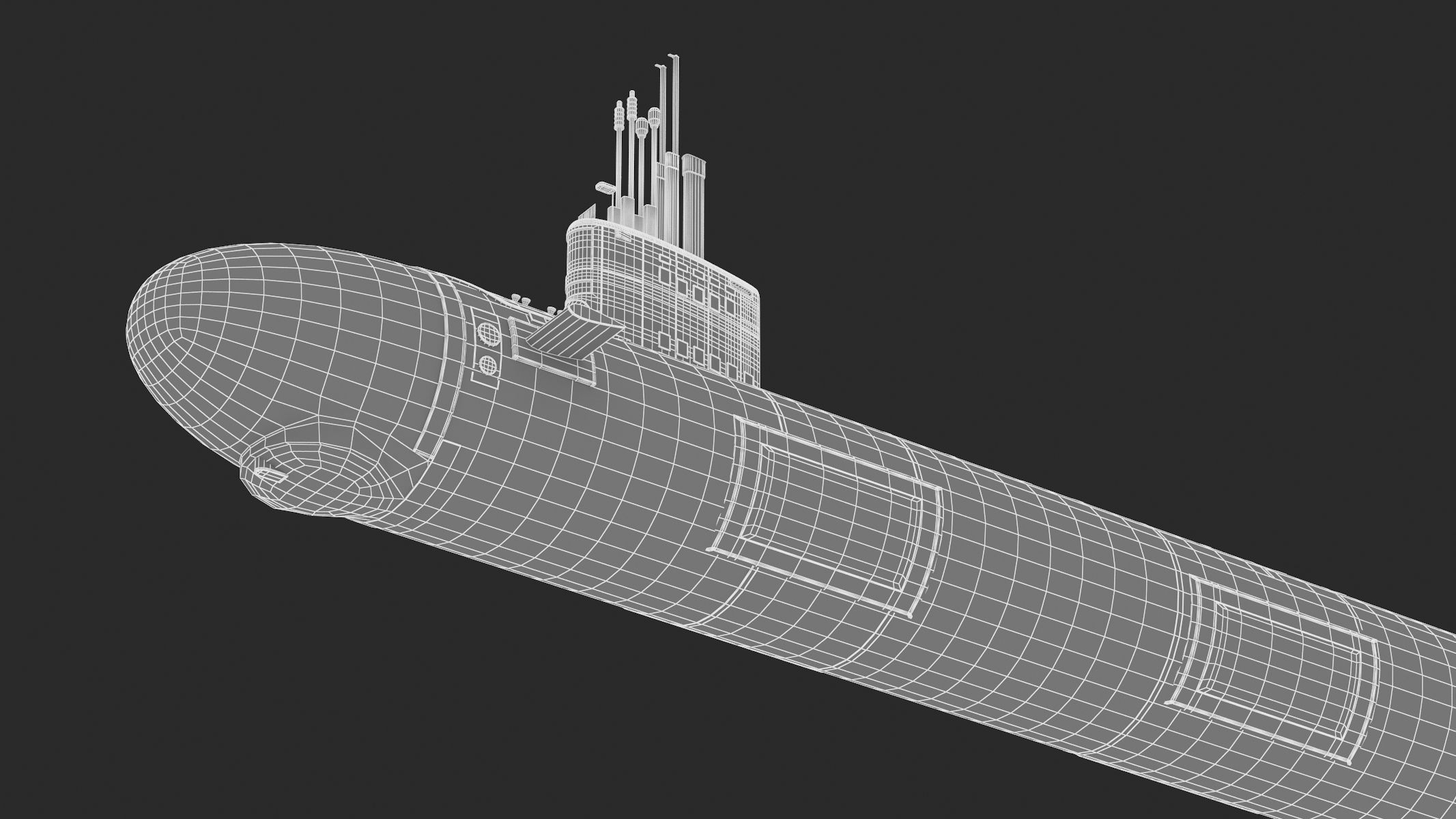 US Submarine Virginia SSN-774 3D model | CGTrader
