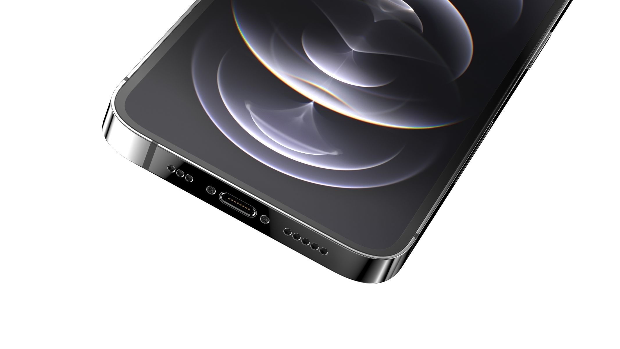 Apple iPhone 12 Pro Graphite 3D model | CGTrader