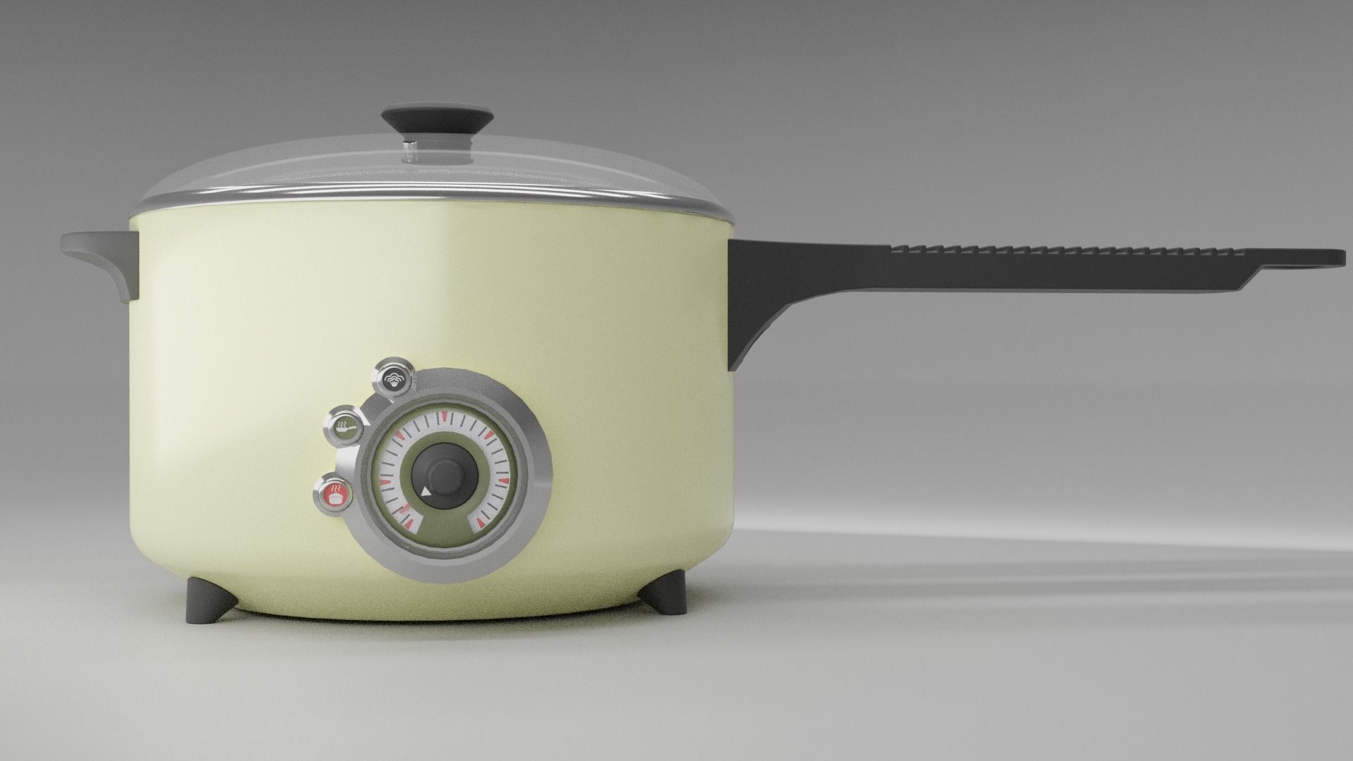 Electronic Hot Pot Model1 3D model | CGTrader