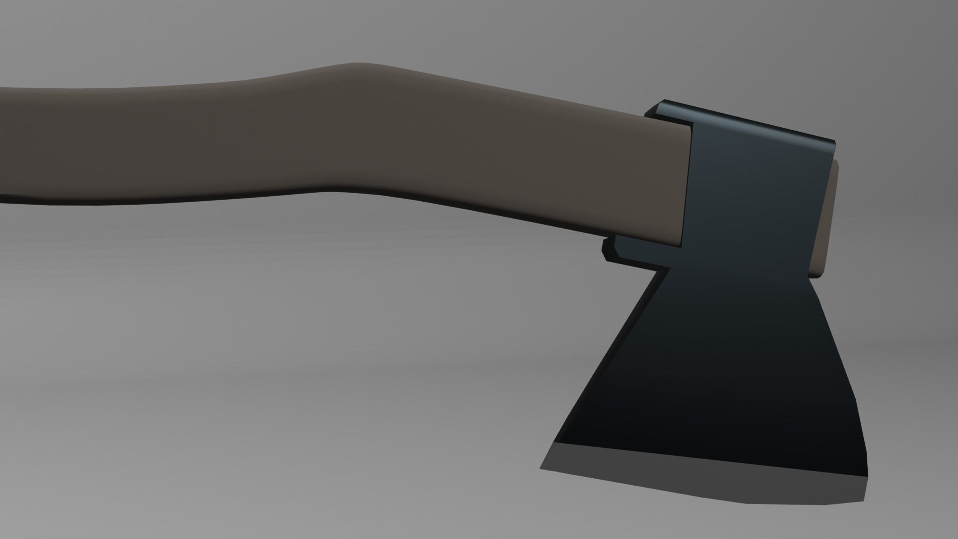 Low-poly axe free 3D model | CGTrader