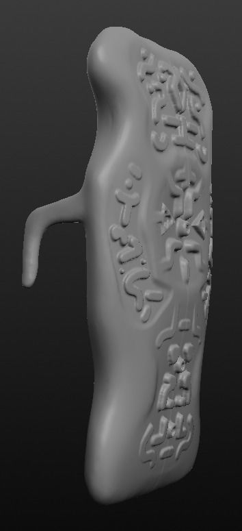 3D model Aztec Tower Shield VR / AR / low-poly | CGTrader