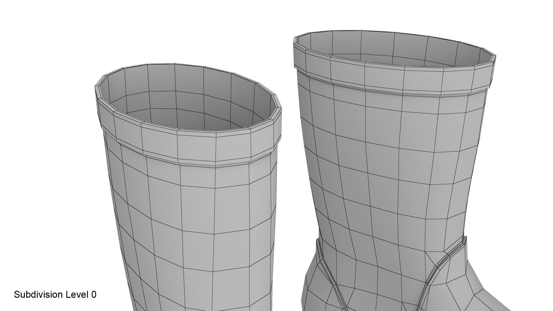 Rubber boots 3D model | CGTrader