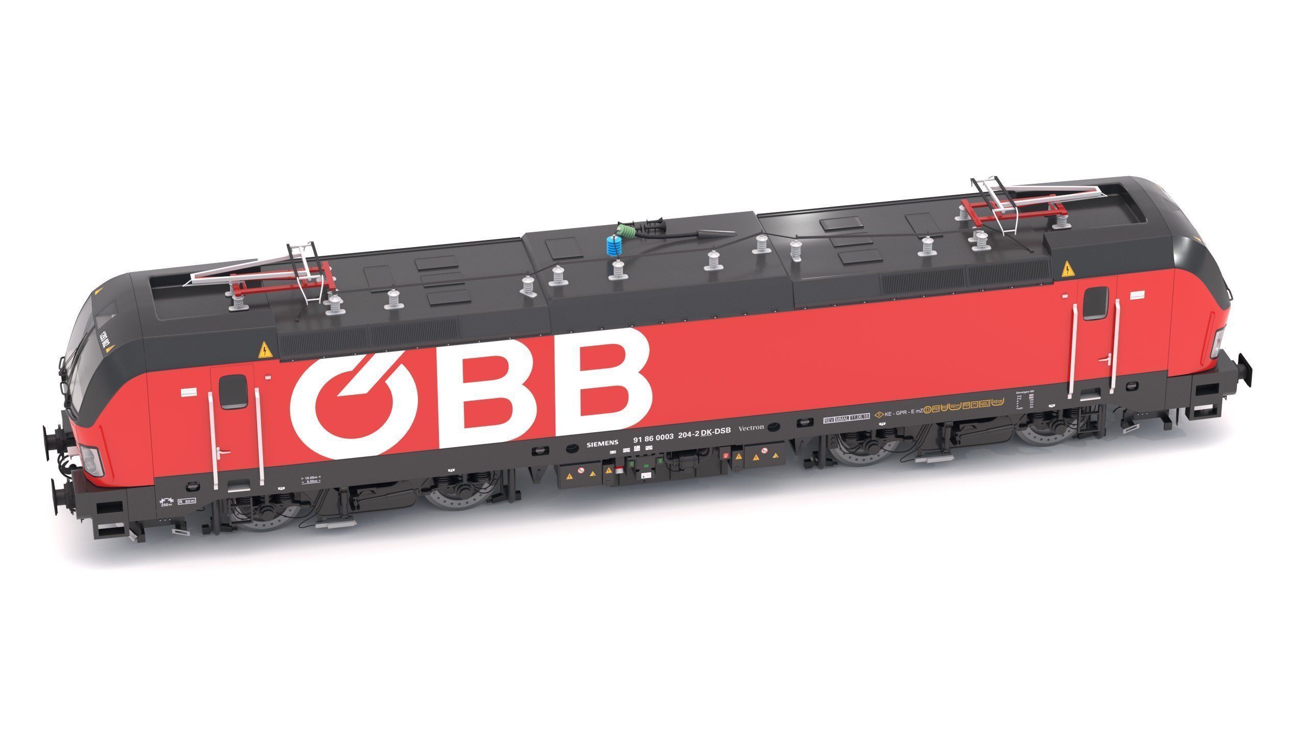 Siemens Vectron OBB 3D model | CGTrader